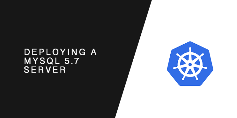 How To Deploy Mysql Server 57 To Kubernetes Serverlab